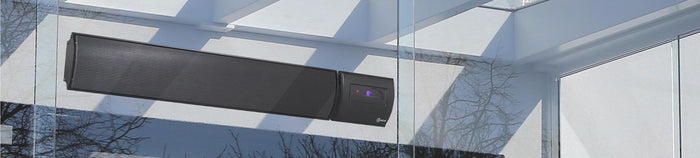 Infrared smart wifi bar heaters | Kiasa patio heaters UK | Indoor, outdoor