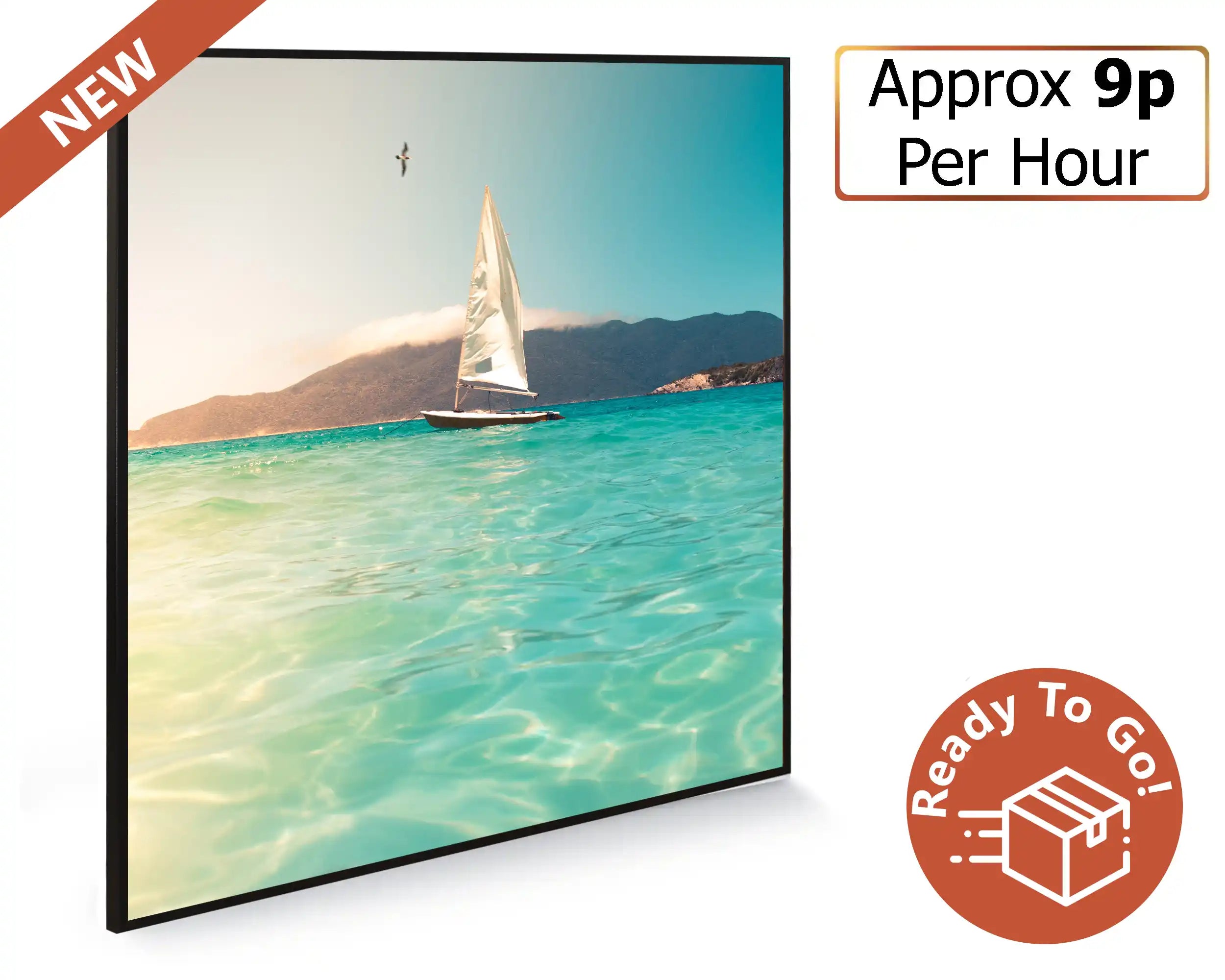 350w Infrared picture indoor heaters | IR wall heating panels - Boat