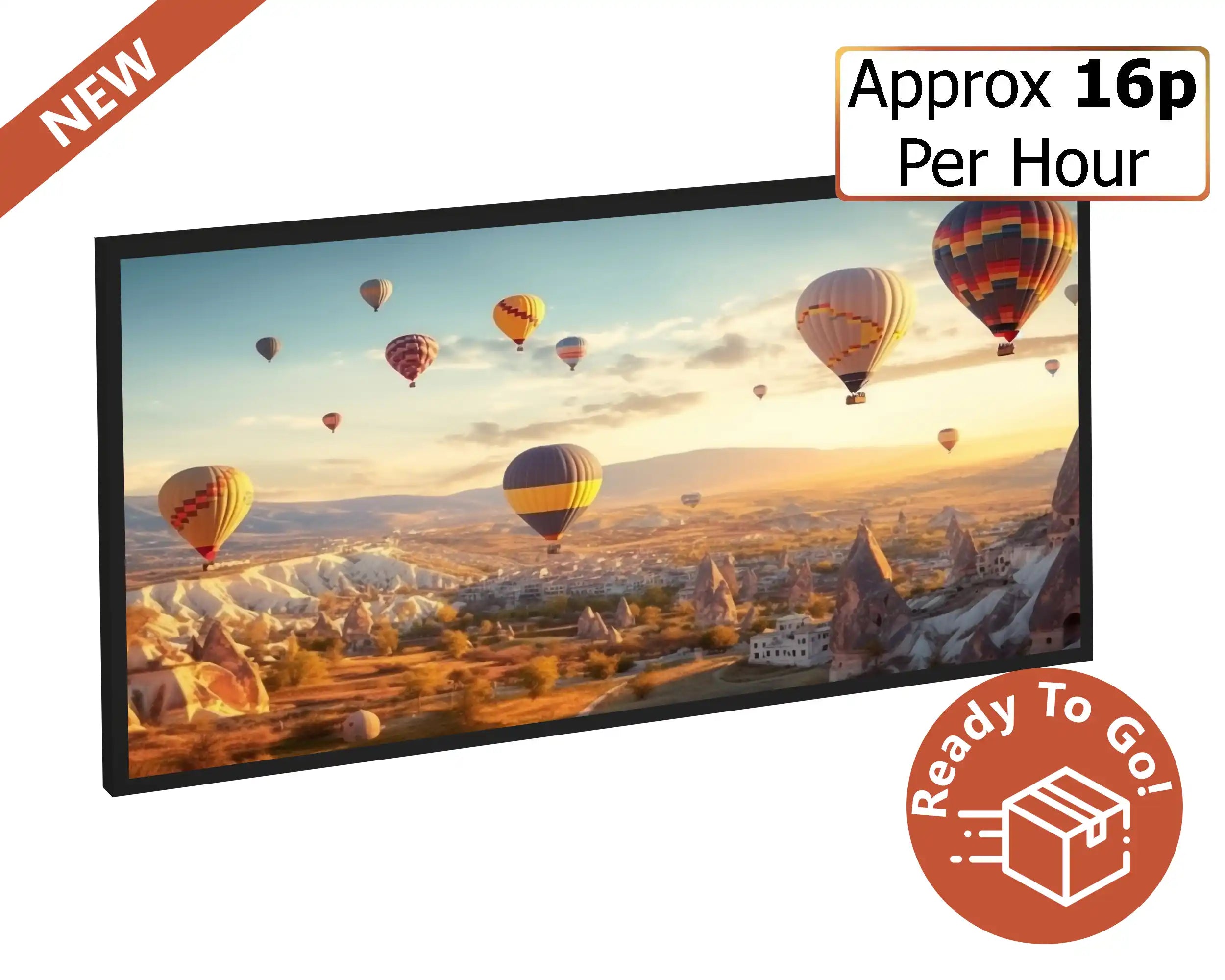 600w Infrared picture indoor heaters | IR wall heating panels - Hot Air ...